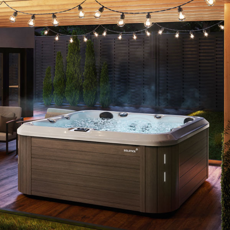 Spa Solstice S520Sterling Silver - Brun | Club Piscine Super Fitness